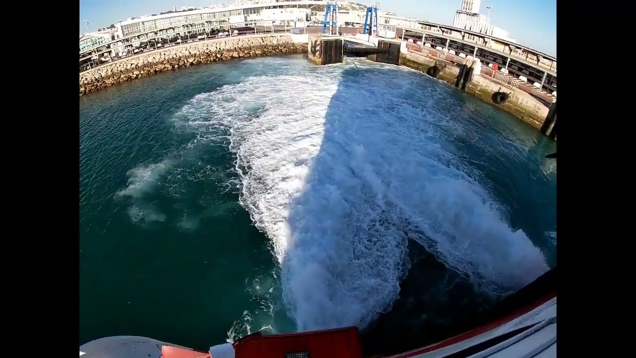 TANGER ville TARIFA : traversée en ferry Tanger -Tarifa now تبارك الله ...