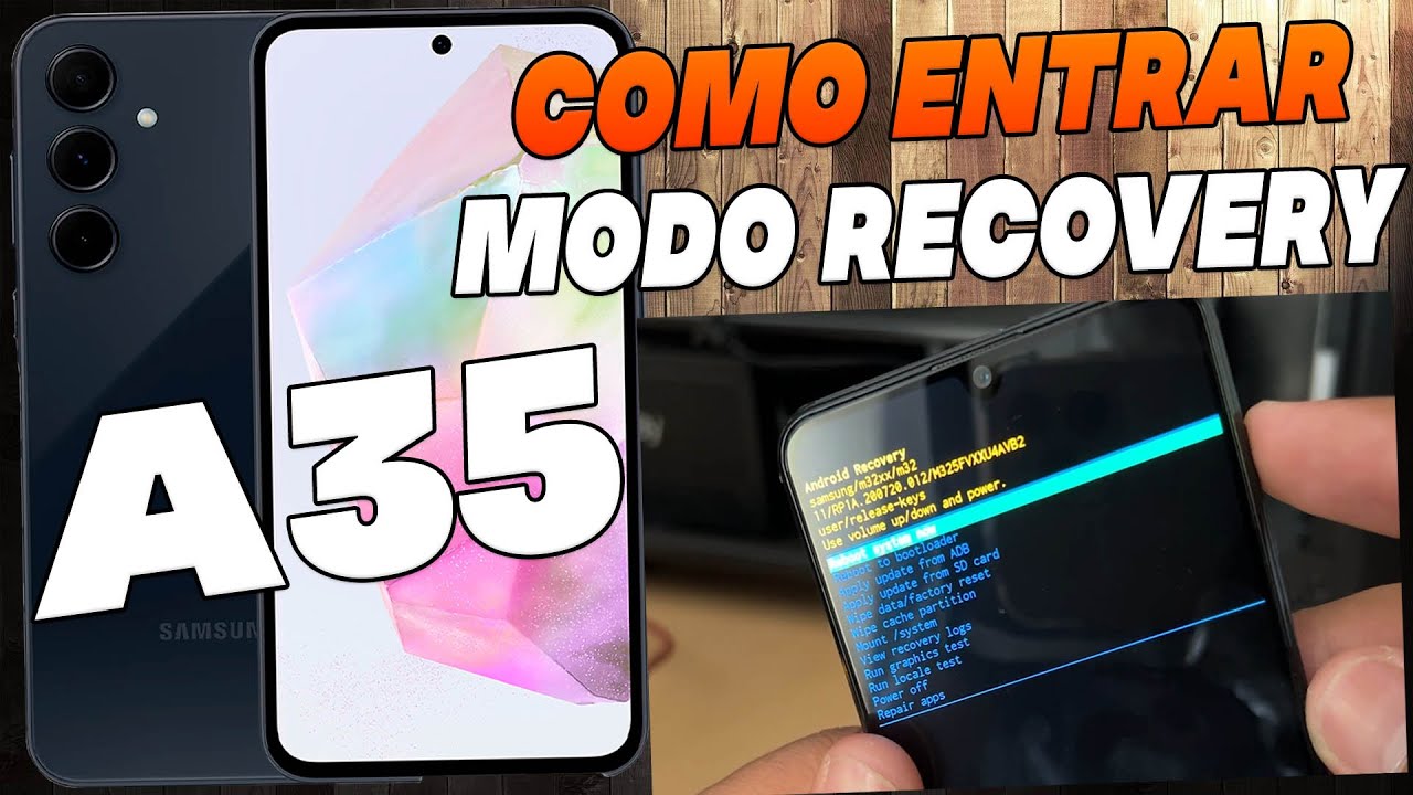 Como Entrar No Modo Recovery No Samsung Galaxy A35 - YouTube