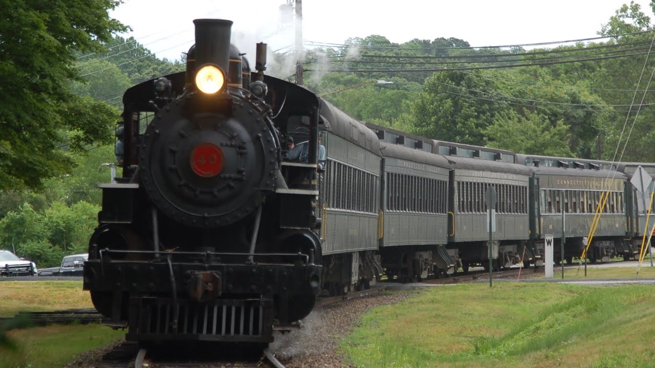 Valley Railroad 40: Sumertime Steam With The Connecticut Valley Mikado ...