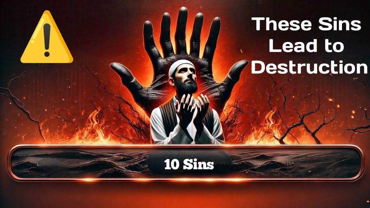 🔥 10 MAJOR SINS That Lead to HELLFIRE! 😱 | Every Muslim MUST WATCH ...