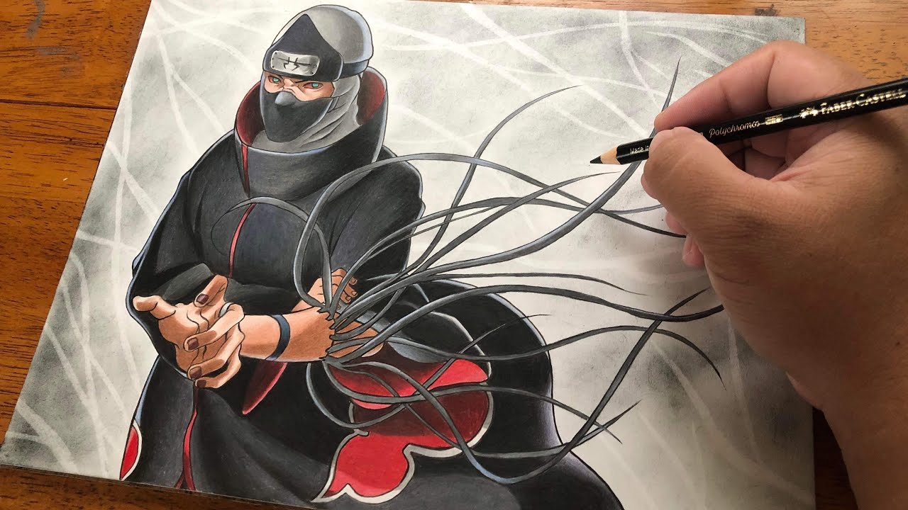 Kakuzu Akatsuki Drawing [ Naruto Shippuden ] #akatsuki #kakuzu - YouTube
