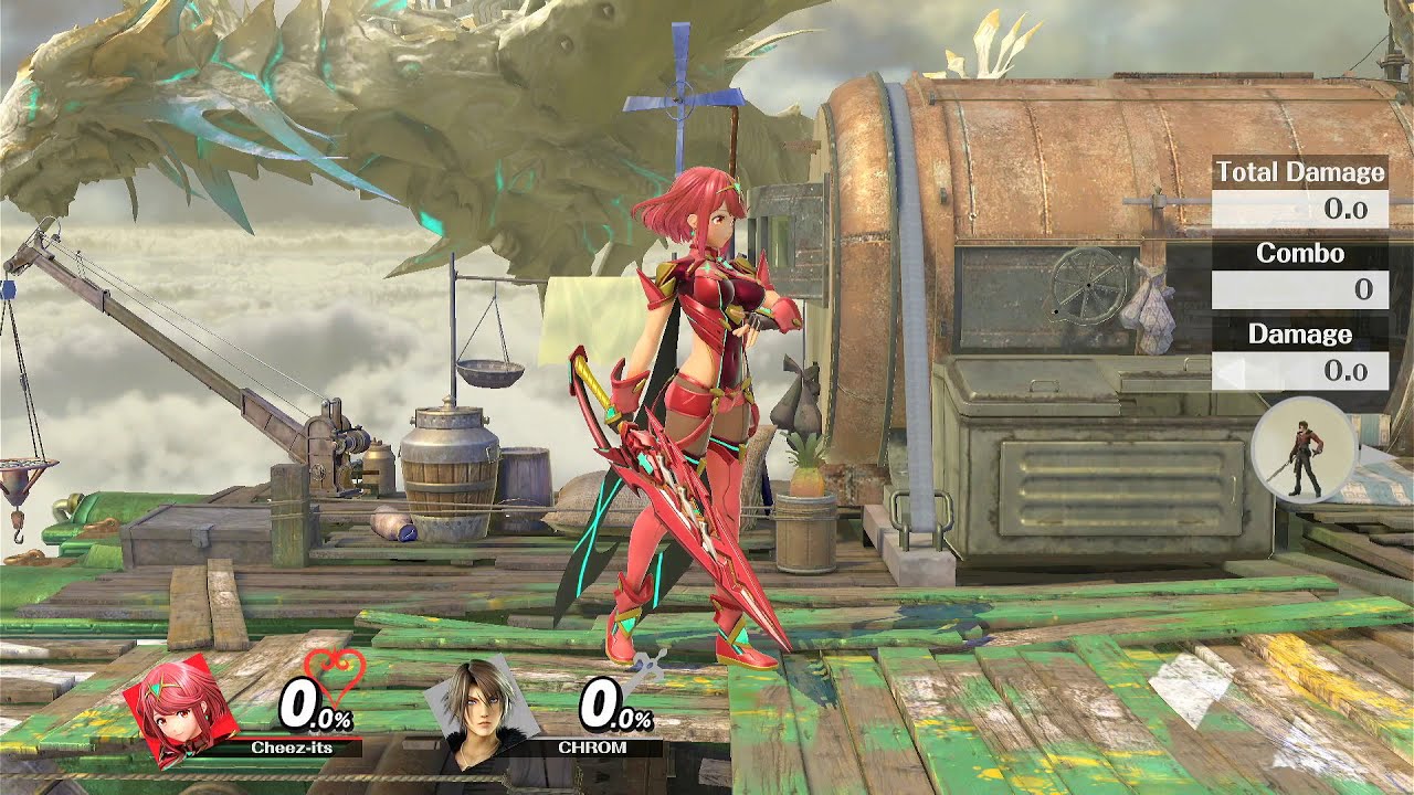 Pyra and Mythra Exaggerated Jiggle Physics - YouTube