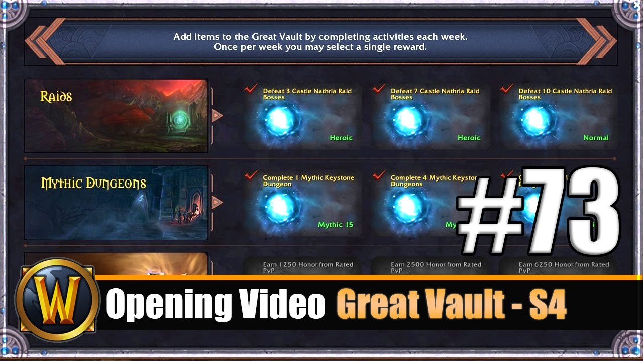 Opening Video: Great Vault #73 [S4] - YouTube
