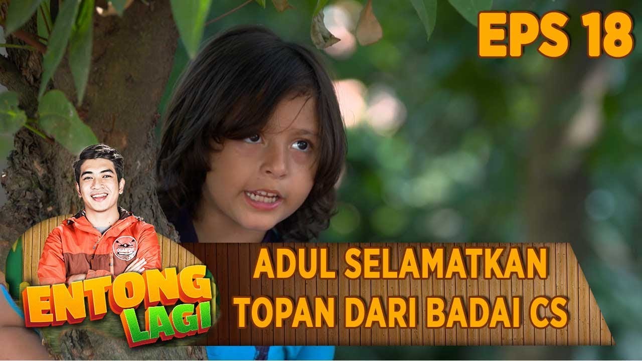 Adul Berhasil Selamatkan Topan Dengan Pensil Ajaib - Entong Lagi Eps 18 ...
