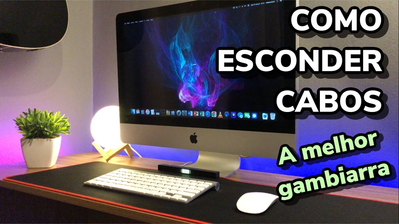 Como Esconder Os Fios Do Pc Youtube