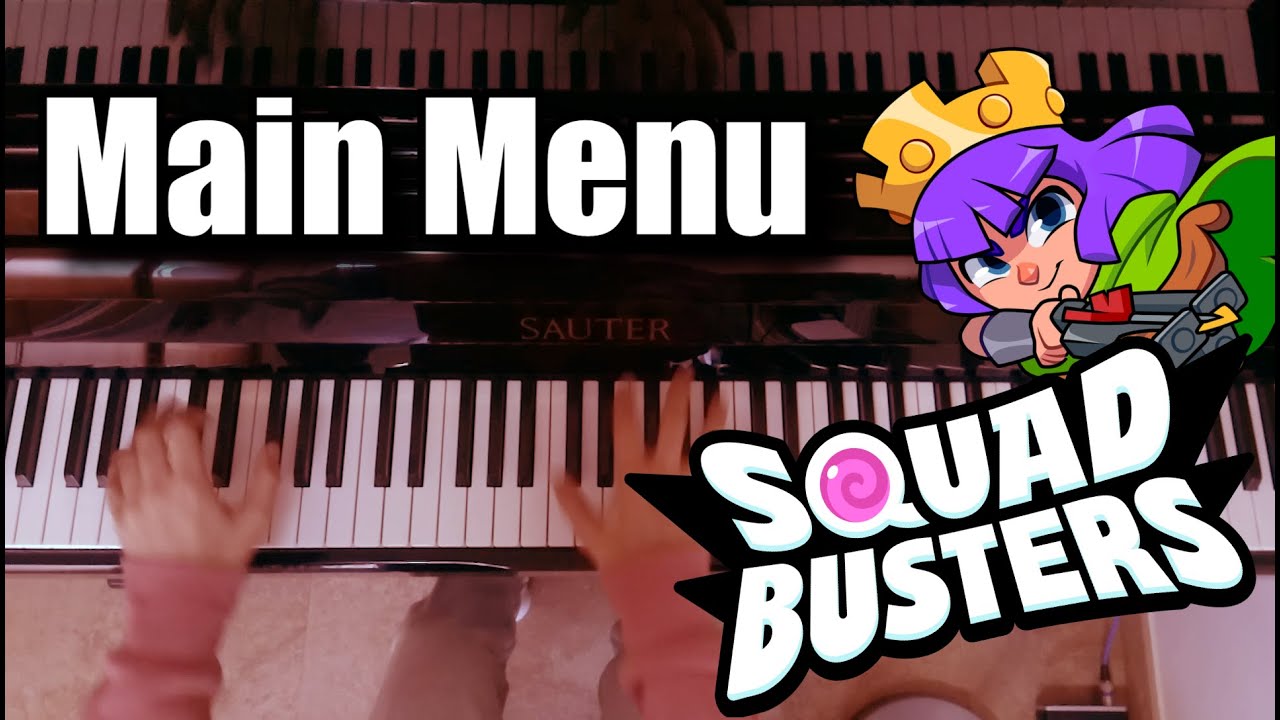 Main Menu Music - Squad Busters | Piano Cover - YouTube
