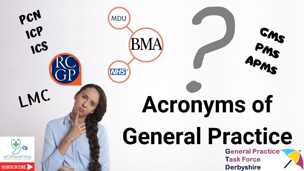 Acronyms of General Practice - YouTube