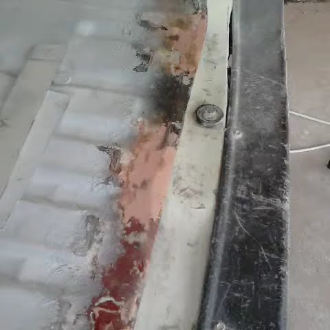 1994 toyota hiace rust work - YouTube