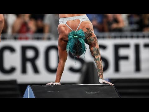 Danielle Brandon Races Through Handstand Walk Obstacle Course