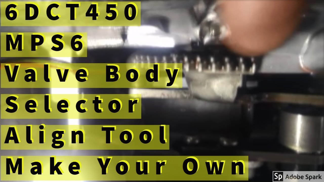 Ford Powershift 6DCT450 DPS6 DCT Valve Body Alignment Tool Getrag MPS6 ...