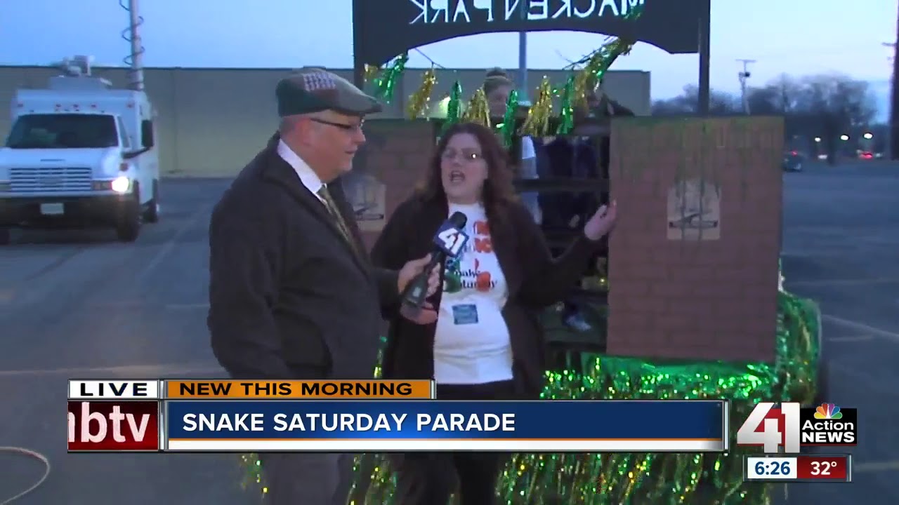 NKC hosts annual Snake Saturday parade, Irish celebration - YouTube