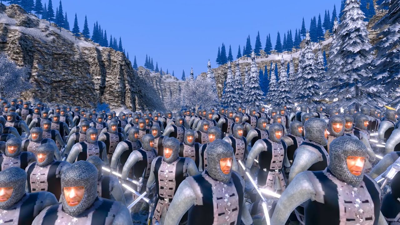 15000 Elf Shields VS 16000 Dwarf Mattocks. Ultimate Epic Battle ...