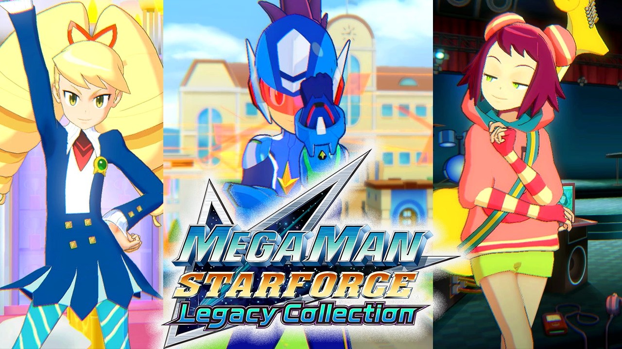 Mega Man Star Force Legacy Collection - Geo, Sonia, and Luna Start Menu ...