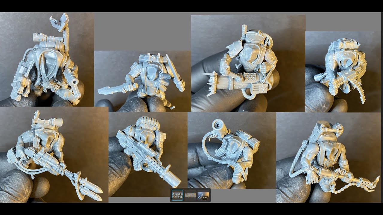 Kommando Boyz Magnetized Kill Team Orks Warhammer 40k - YouTube