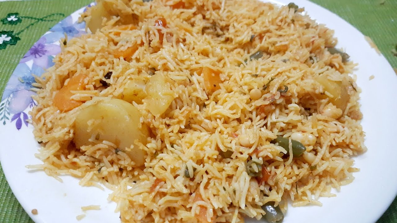 Sabji Khana # 1/2kg Vegetable Dum Biryani # அறை கிலோ வெஜிடபிள் பிரிாணி ...