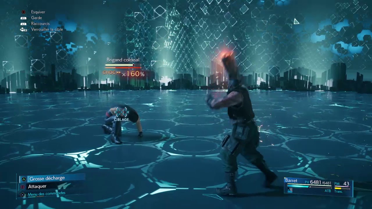 FF7R Ep12: Combat cybervirtuel Shinra - YouTube