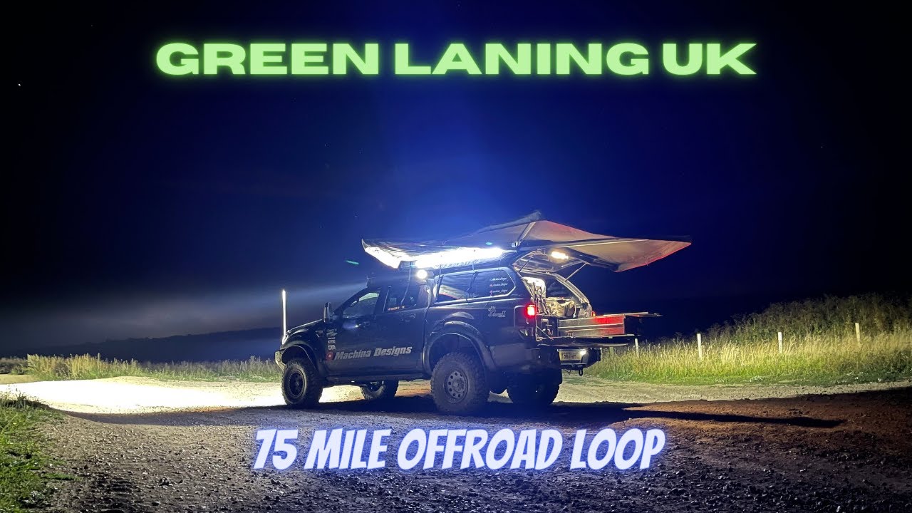 Green laning UK 75 miles offroad - YouTube