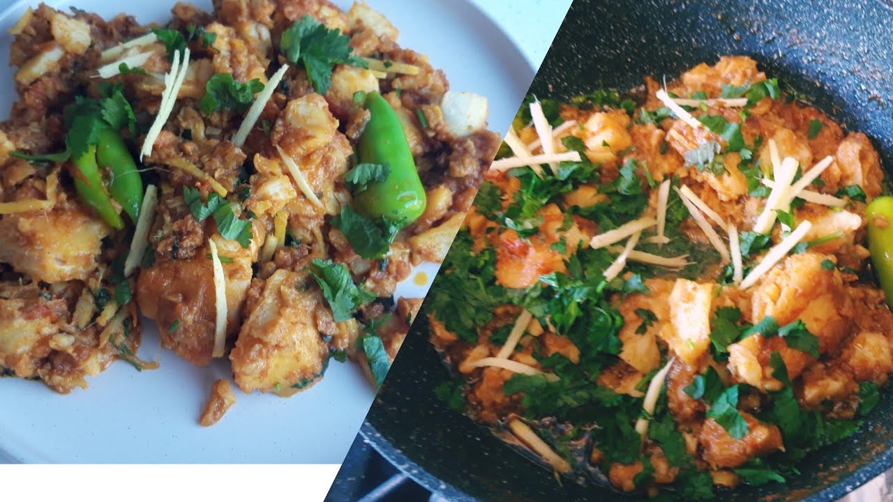 Cod fish Handi recipe by kashmiri recipes cuisine & vlogs - YouTube