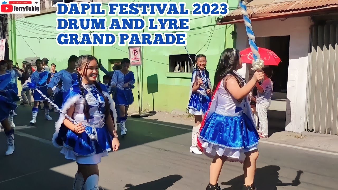 DRUM AND LYRE GRAND PARADE HAPPY FIESTA BANGUED DAPIL FESTIVAL 2023 ...