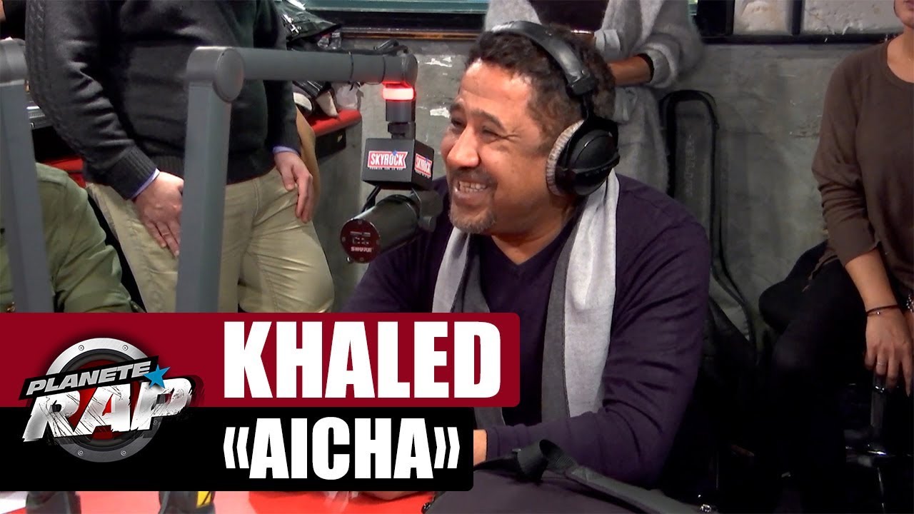 Khaled "Aïcha" live acoustique #PlanèteRap - YouTube