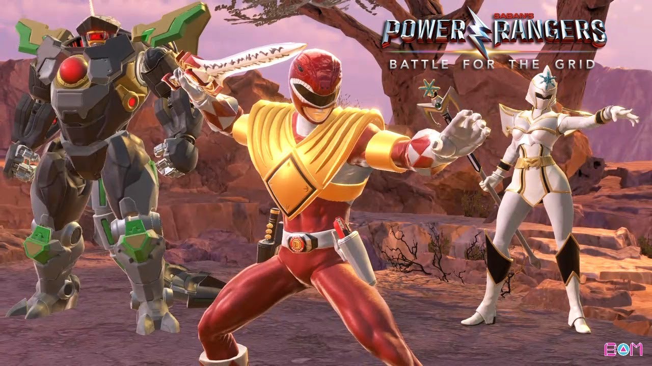 Power Rangers: Battle For The Grid - All Character Intros with Voice ...