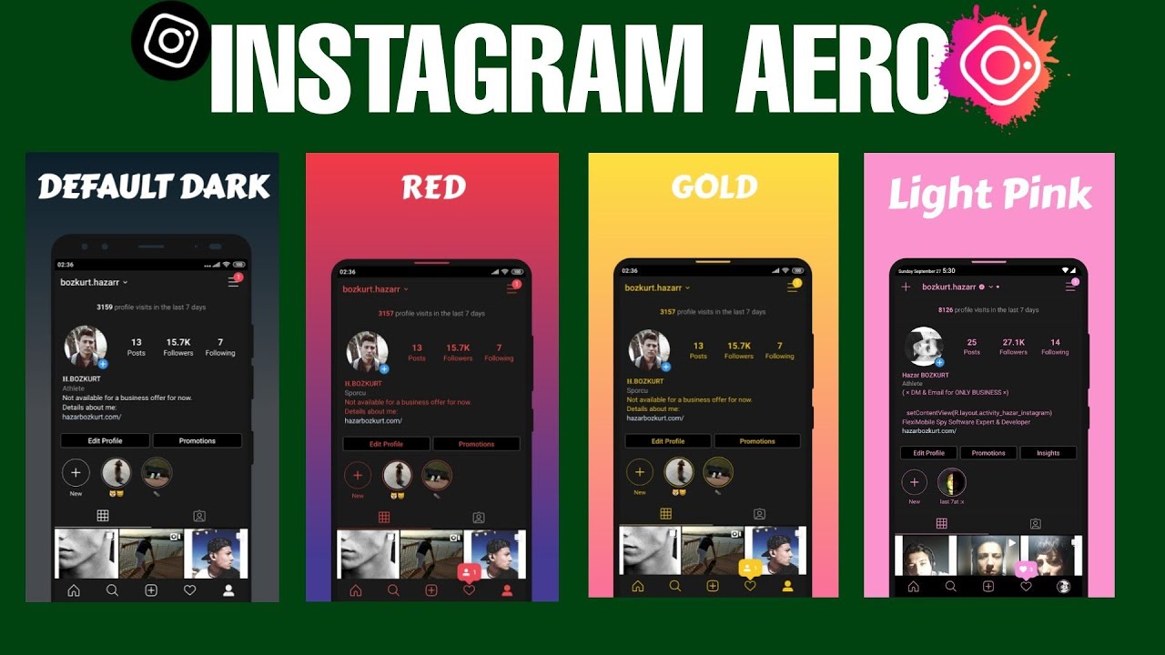 INSTAGRAM MOD TERBARU 2022 - INSTAGRAM MOD AERO TERBARU 2022 - YouTube
