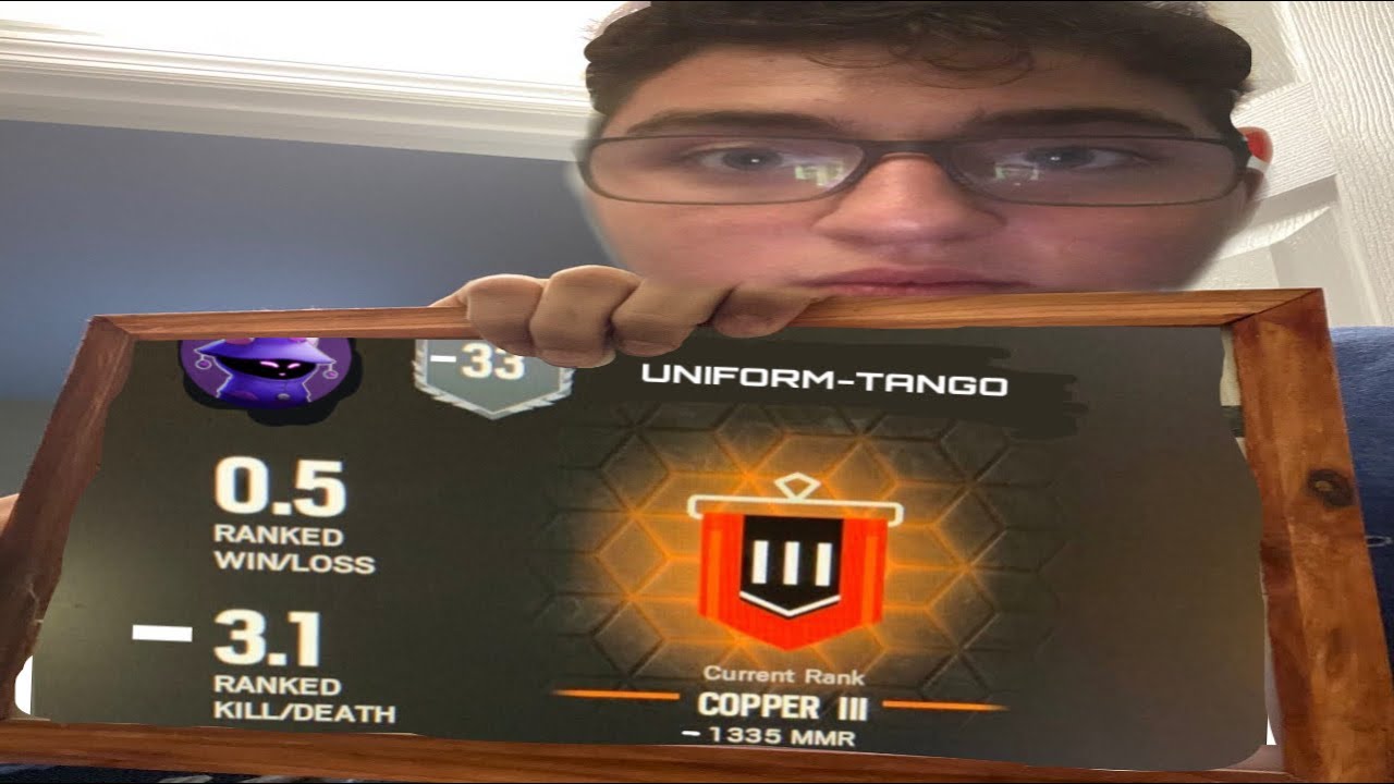 How a -678 mmr Copper PLAYS R6 - YouTube