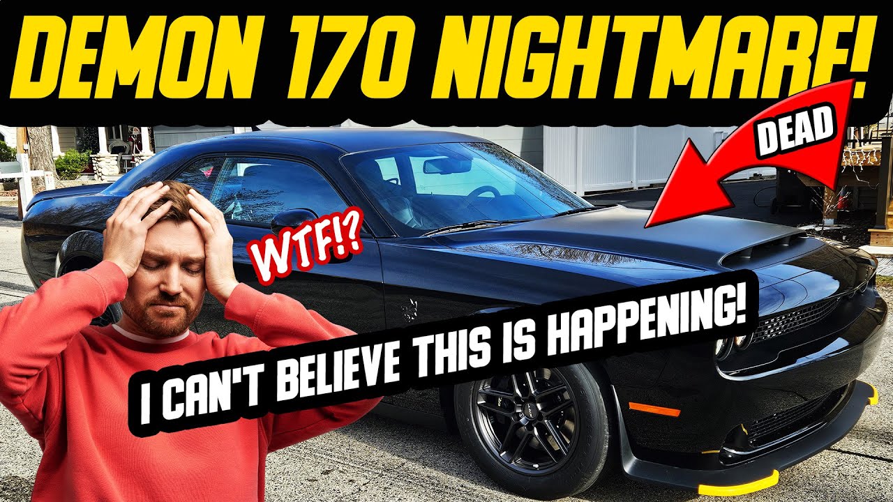 DODGE DEMON 170 OWNER LEFT HANGING FOR 6 MOS AFTER ENGINE BLOWS - YouTube