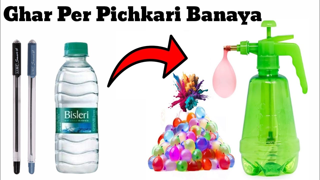 Holi Easy Trick To Fill Water Balloons/Auto Filling Water balloons/Holi ...
