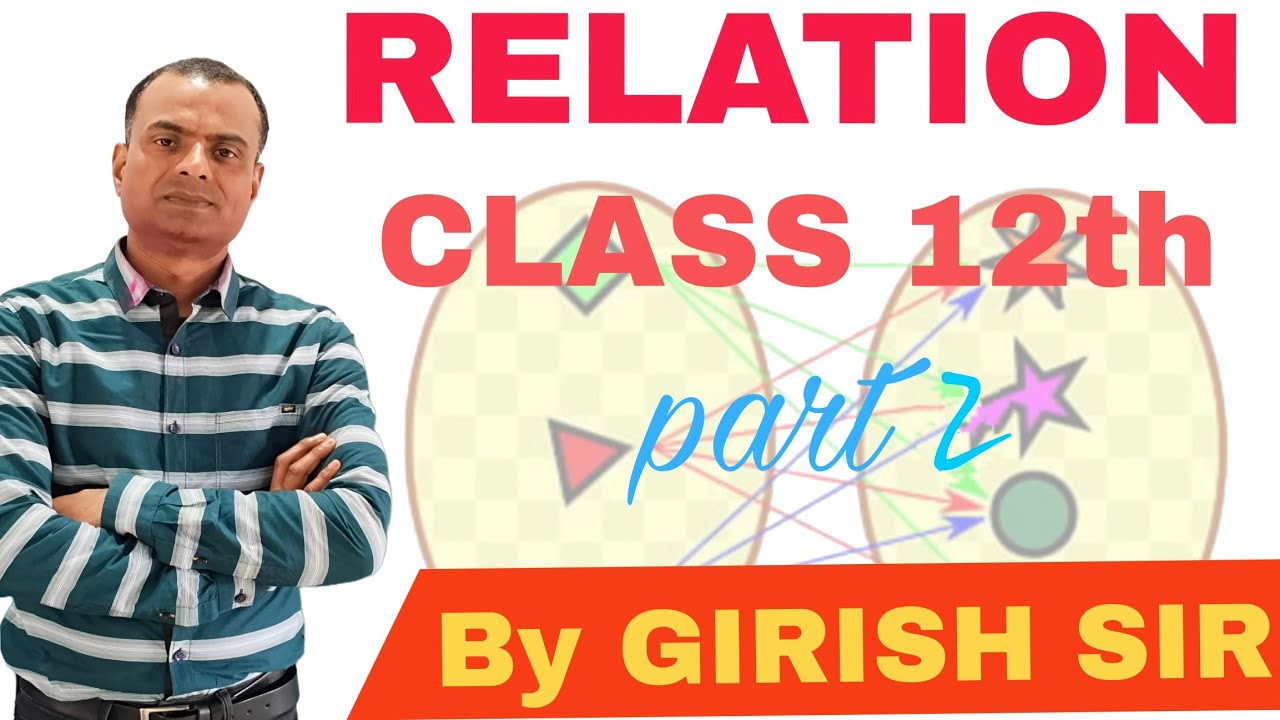 Relation Class12thmaths Trending Youtube 1337
