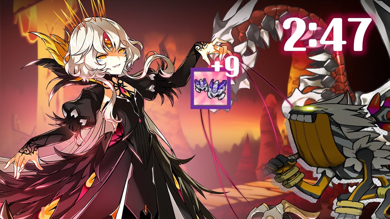 [Elsword KR/엘소드] 이브 4라인 "코드 : 안티테제" 용의 둥지 : 나락 2:47 / Eve 4th "Code ...