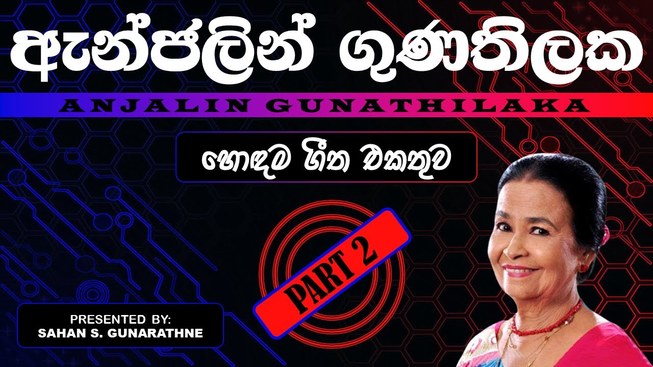 Anjalin Gunathilaka Best of Collection - part 2__ඇන්ජලින් ගුණතිලක හොඳම ...