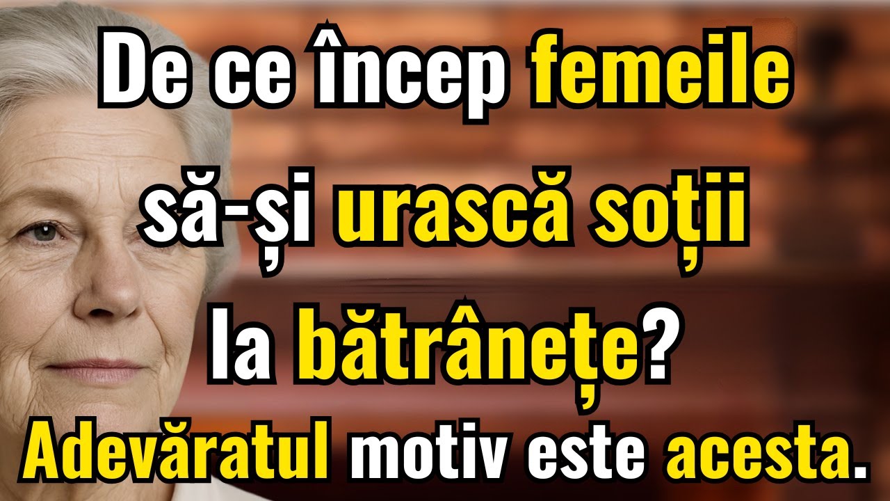 De ce femeile mai în vârstă își urăsc soții după 70 de ani, iar bărbații încă nu înțeleg! - YouTube