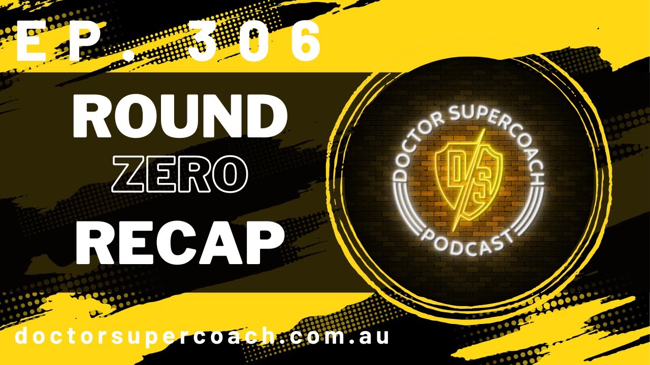 Round Zero Recap | AFL SuperCoach 2024 - YouTube