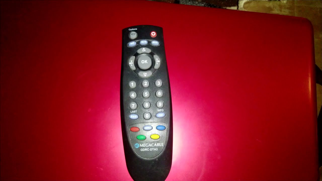 Como configurar o Programar control Megacable - YouTube