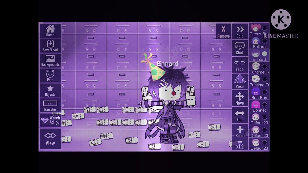 When you give Ennard Exotic Butters (Gift for Shadows Glitch -0-) - YouTube