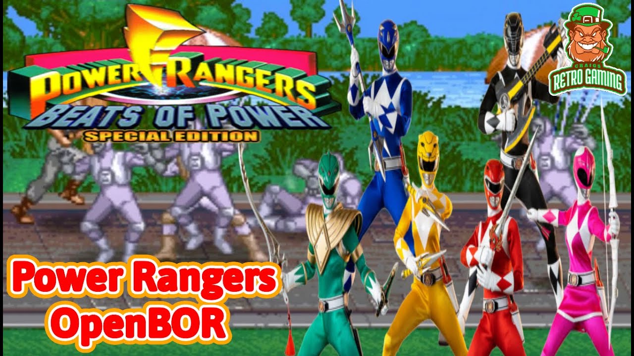 Power Rangers - Beats of Power (OpenBor Gameplay)[60fps] - YouTube