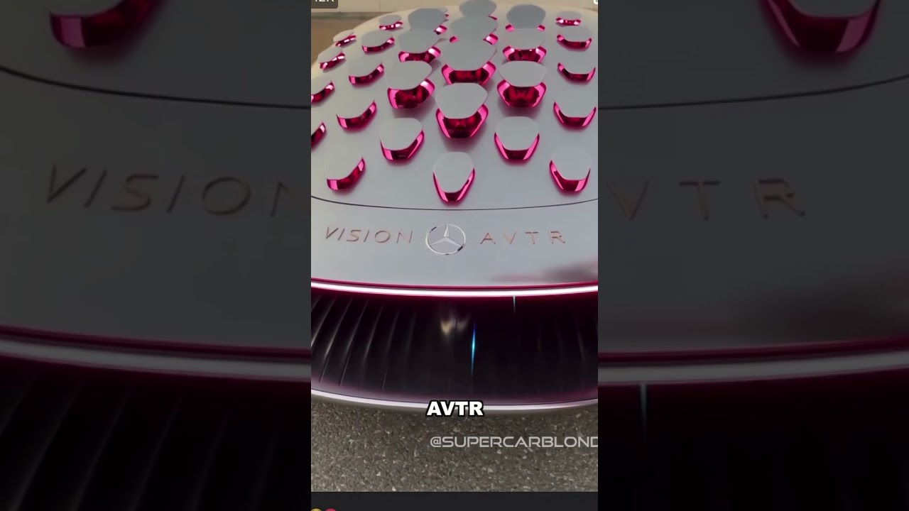 Super car blondie favorite car Brand New Mercedes Vision ATVR - YouTube