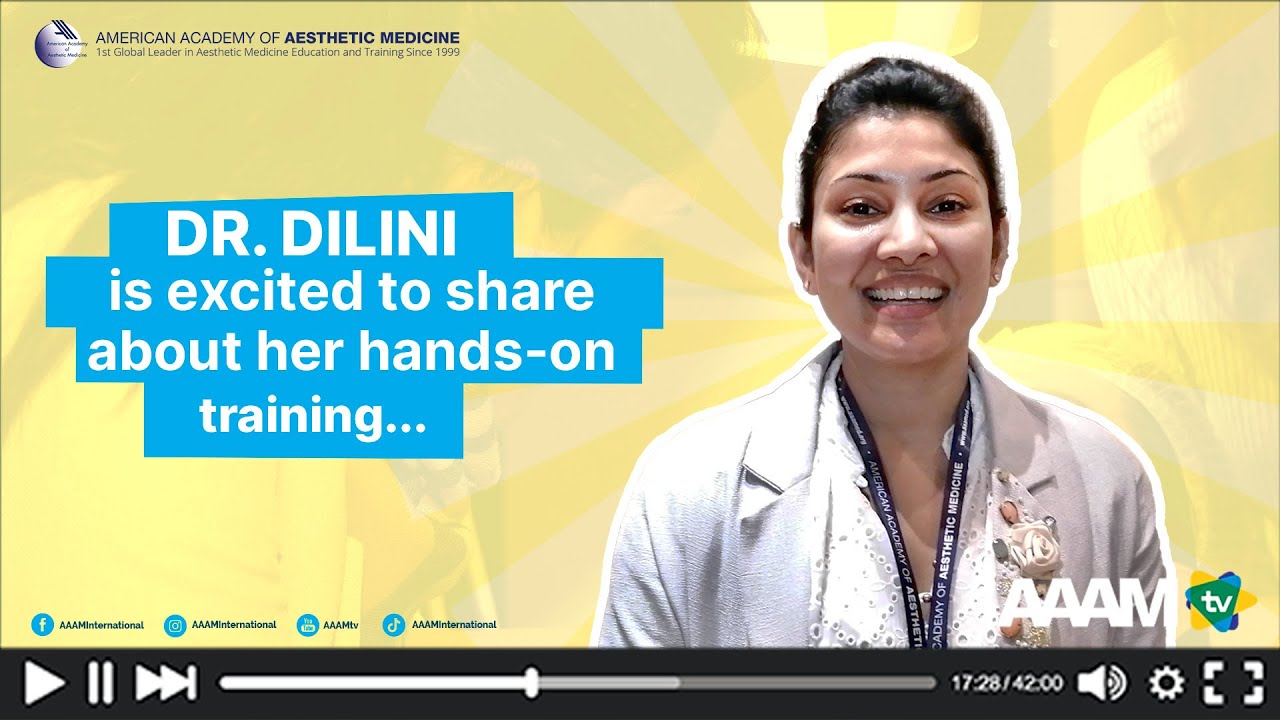Dr Dilini is excited to share about her hands-on training... - YouTube