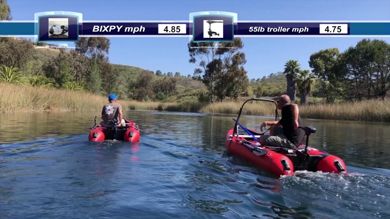 Bixpy J-1 PowerShroud™ Motor outperformed a massive trolling motor ...
