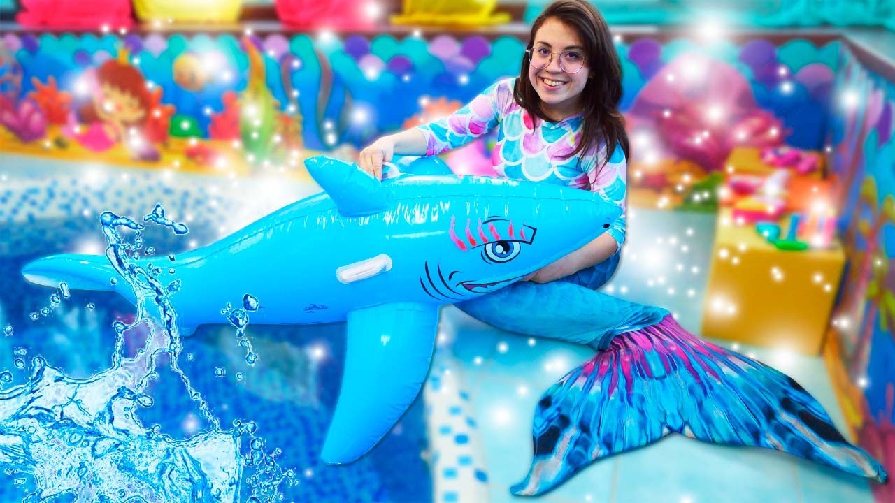 El salón de belleza de Wendy. Juegos con la sirenita Ariel. Las muñecas ...