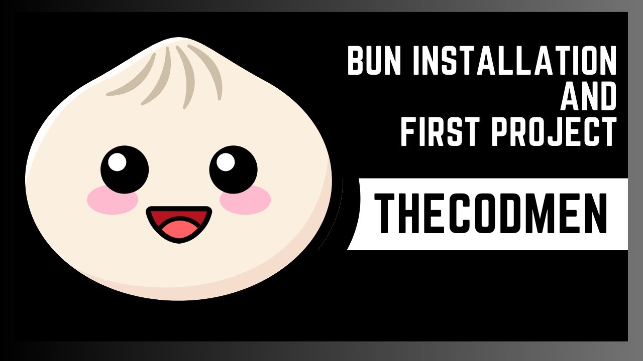 How To Install Bun In Windows Run First Project On Bun Javascript Youtube