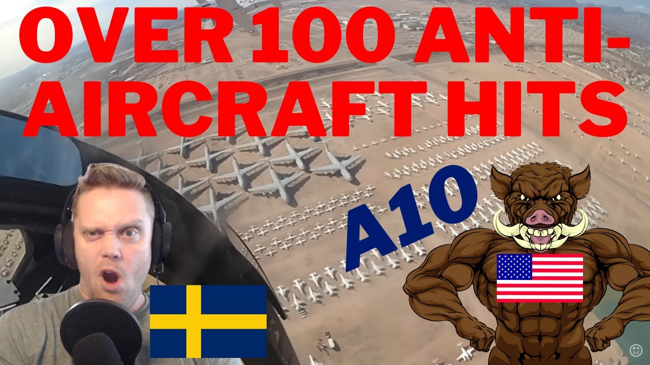 A Swede reacts to: A 10 Pilot Takes Over 100 Anti Aircraft Hits Over ...