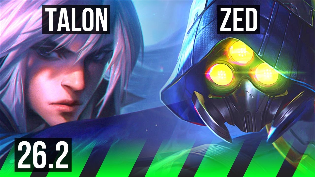 TALON vs ZED (JGL) | Dark Harvest, 48K damage, 5k gold comeback | EUW ...