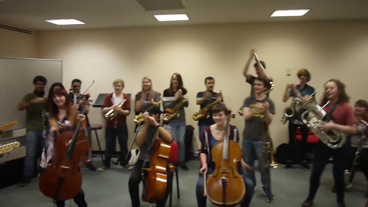 Joe Broughton's Conservatoire Folk Ensemble - 2016 Rehearsal - YouTube