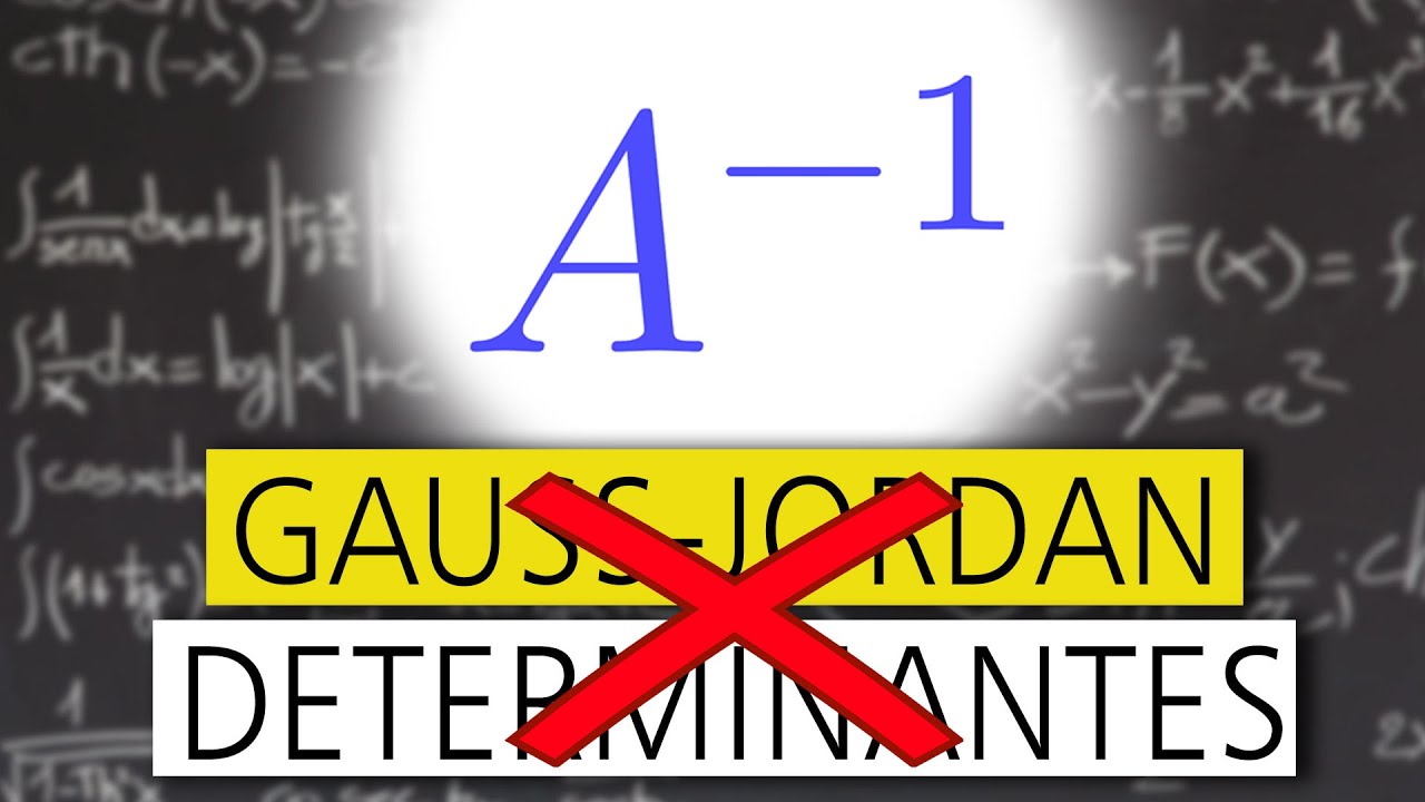 🔢 MATRIZ INVERSA 2x2 por DEFINICIÓN sin Gauss - Jordan ni Determinantes ...