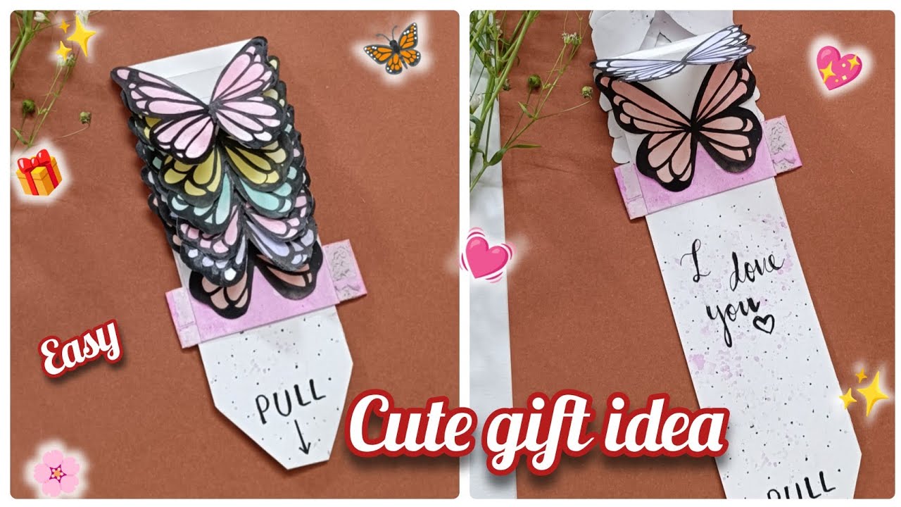 Waterfall Card | Cute Gift Ideas |valentine's day | Easy present ideas ...