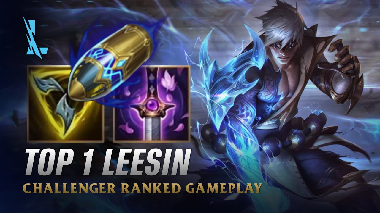 Wild Rift LEESIN - TOP 1 Storm Dragon Lee Sin S14 Ranked Gameplay ...