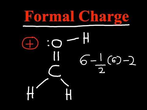 How to calculate the Formal Charge - Organic Chemistry - YouTube
