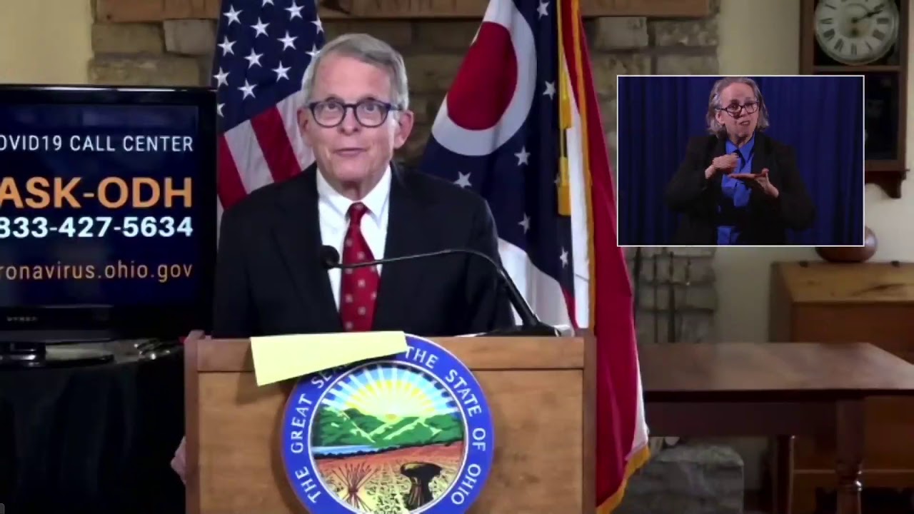 Ohio Gov. Mike DeWine announces 10 p.m. curfew beginning Thursday due ...